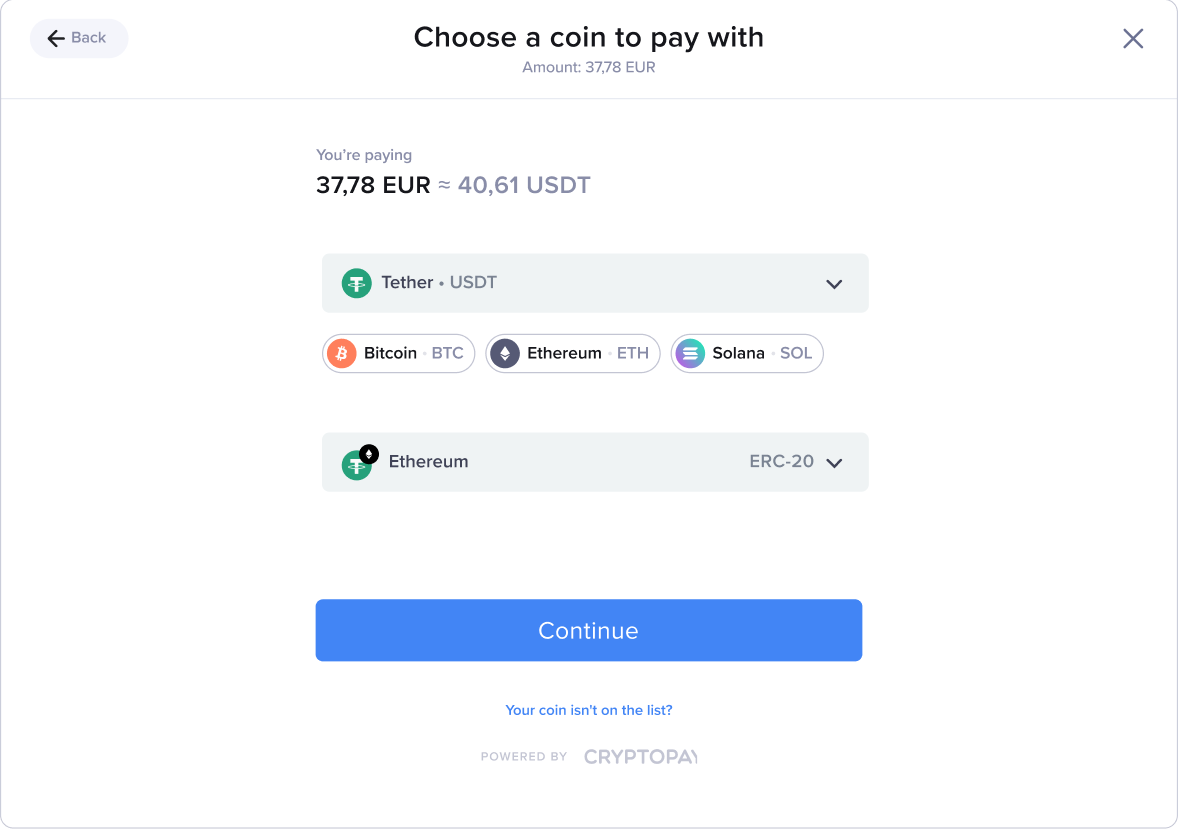 Cryptopay Business | Accept and Send Crypto Payments as a Merchant